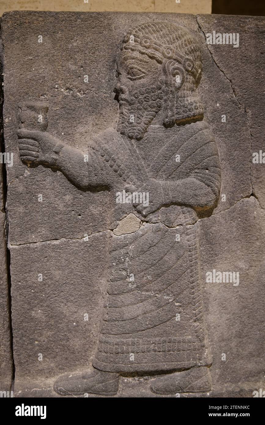 Old Carving in Museum of Anatolian Civilizations, Ankara City, Turkiye ...