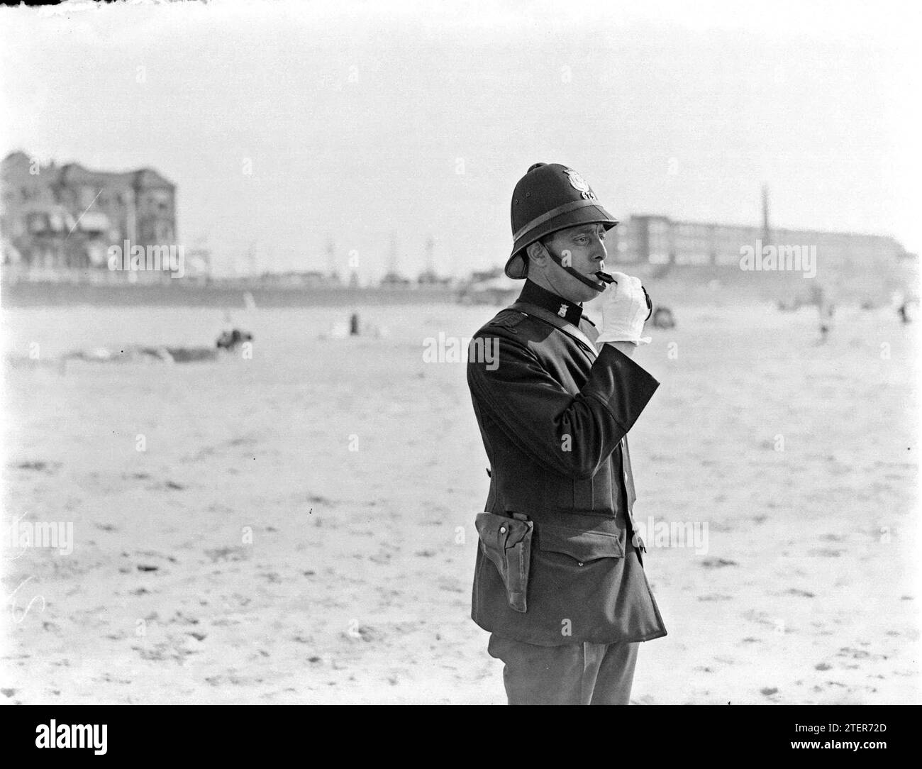1930s policeman whistle hi-res stock photography and images - Alamy