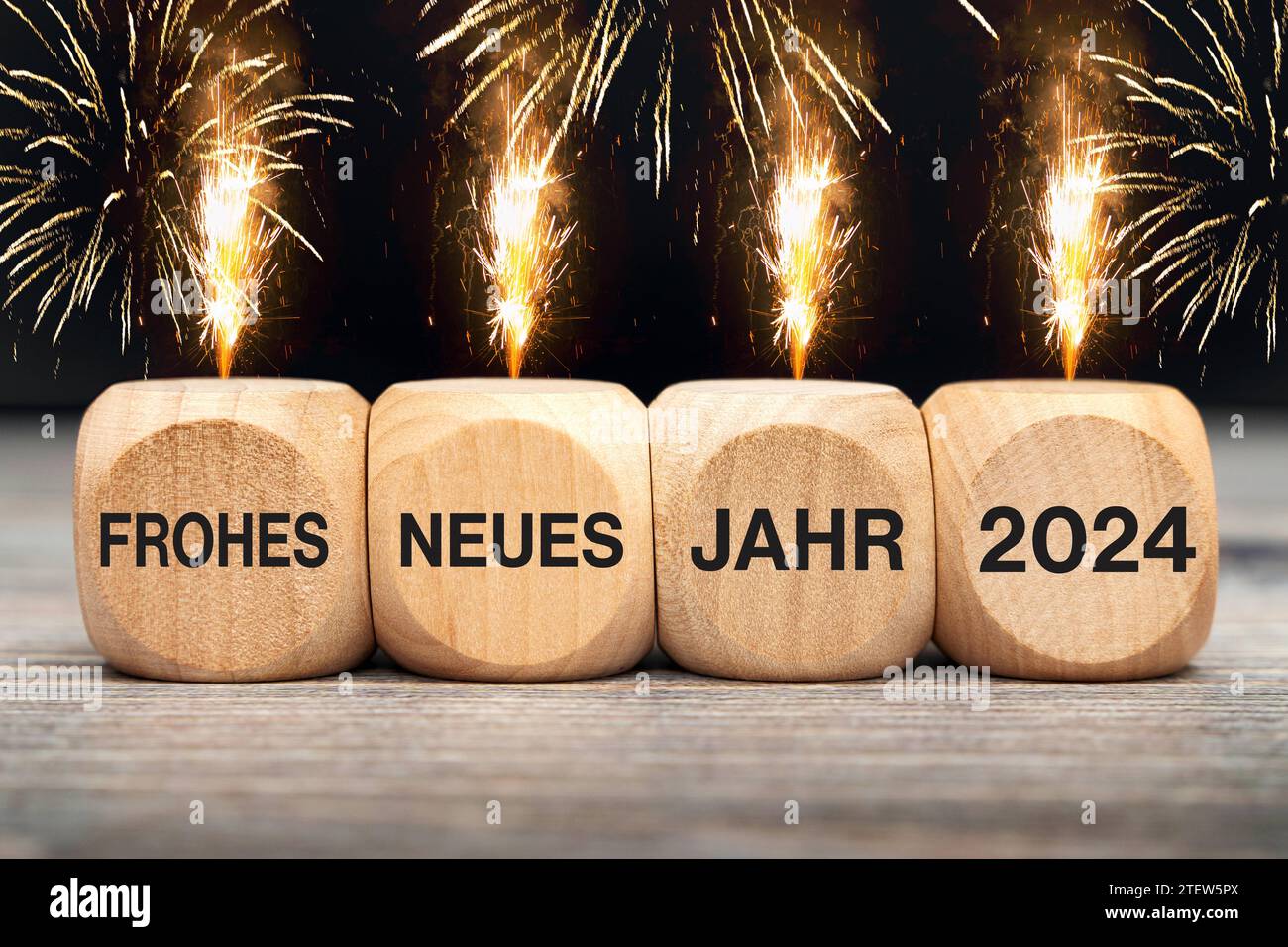 Frohes neues jahr 2024 hintergrund hi-res stock photography and images ...