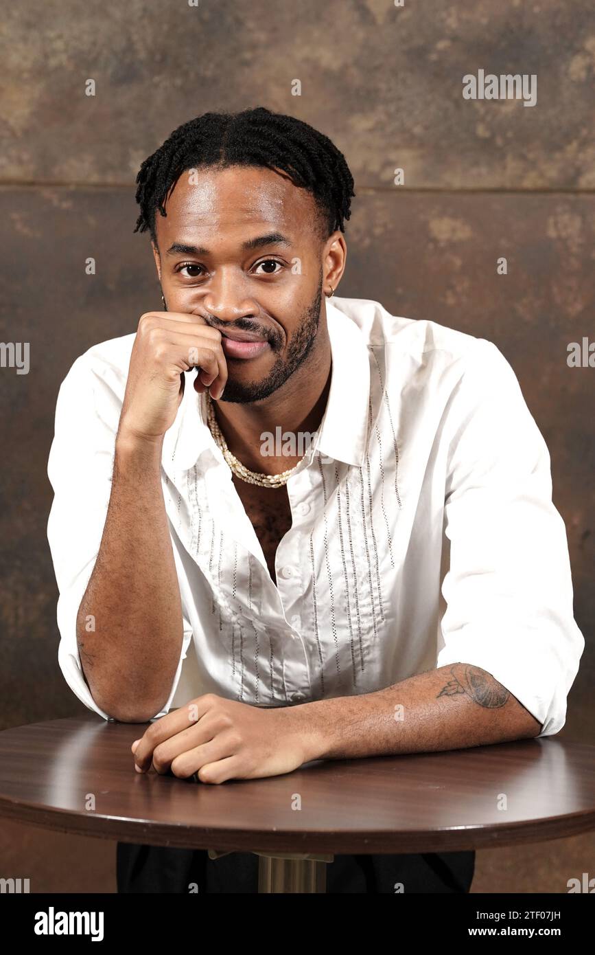 Enyi Okoronkwo attending the nominations announcement for the 44th ...