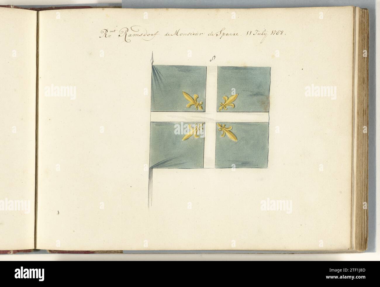 Frans Bandelen conquered in the Battle of Oudenaarde, 1708, 1713 - 1720 ...