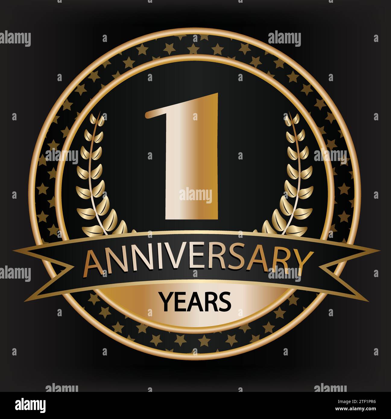 1 th anniversary distinctive stamp Stock Vector Image & Art - Alamy