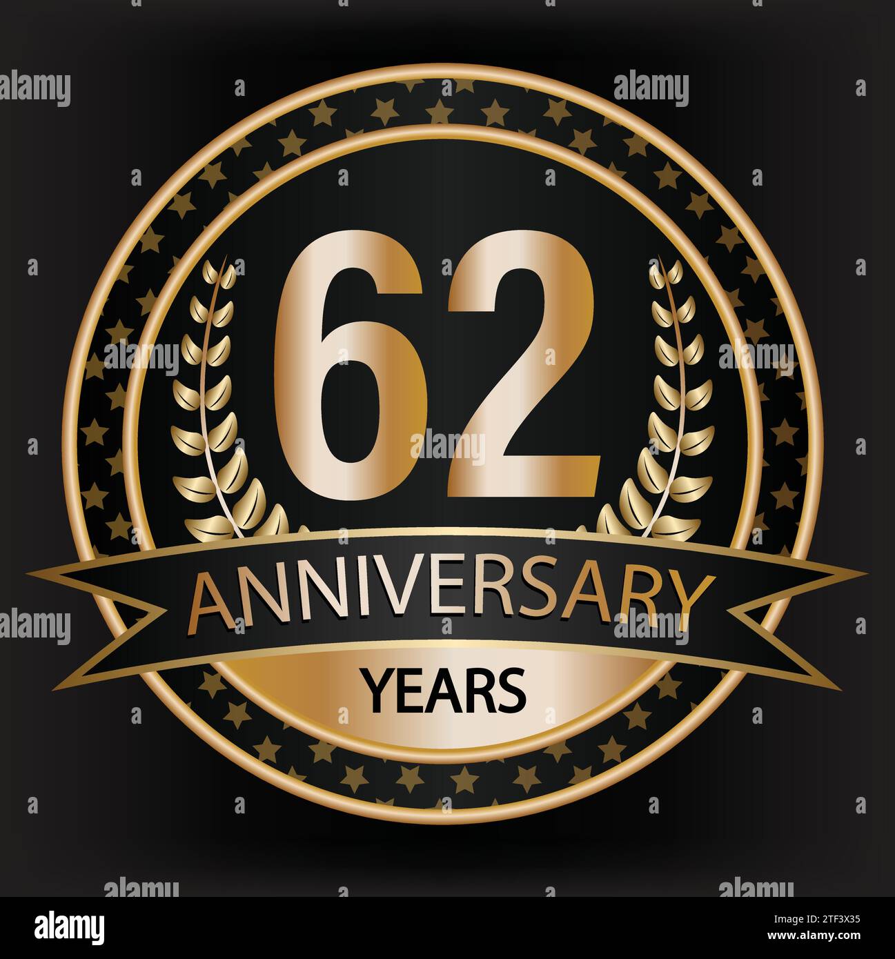 62 years of age Stock Vector Images - Alamy