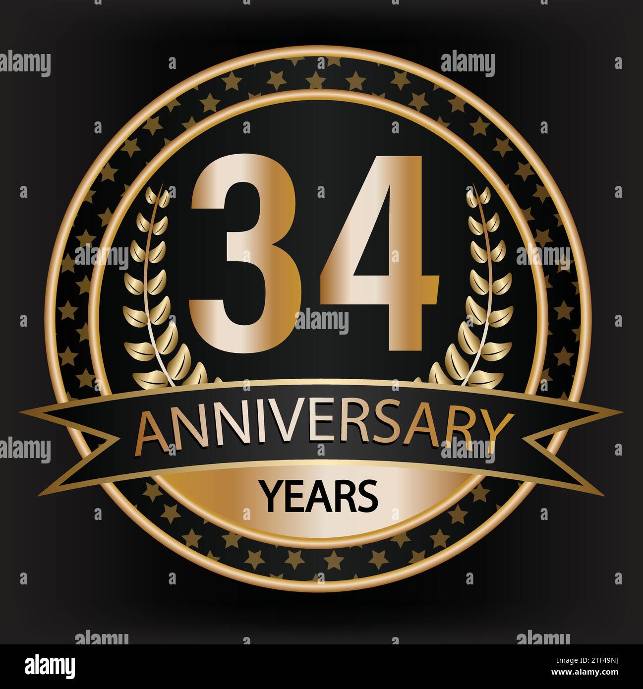 Gold 34 Stock Vector Images - Alamy