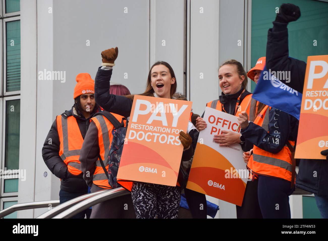 London, UK. 20th December 2023. British Medical Association (BMA ...