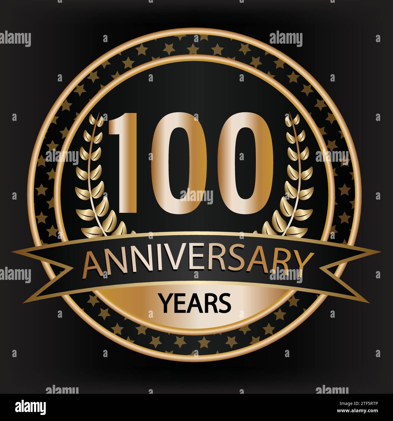 100 th anniversary distinctive stamp Stock Vector Image & Art - Alamy
