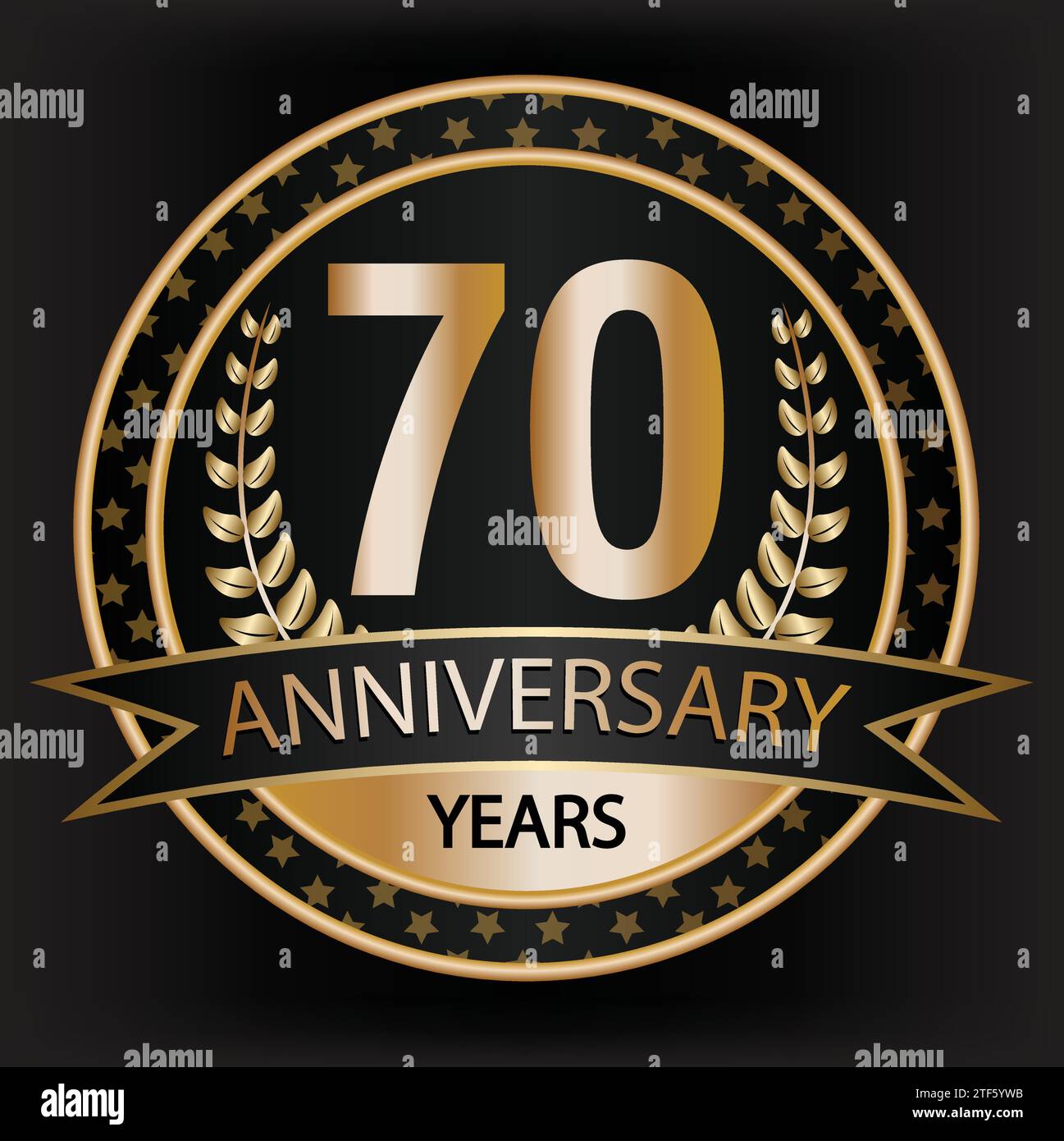 70 years of history Stock Vector Images - Alamy