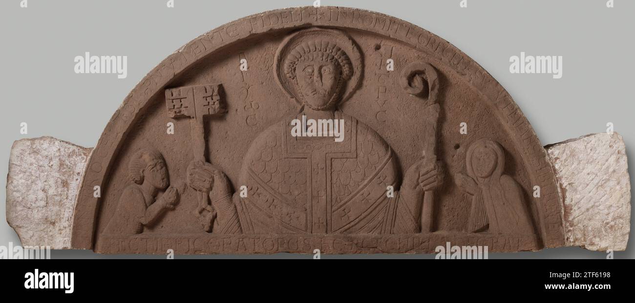 Tympanum of Egmond Abbey, anonymous, in or after 1121 - in or before ...