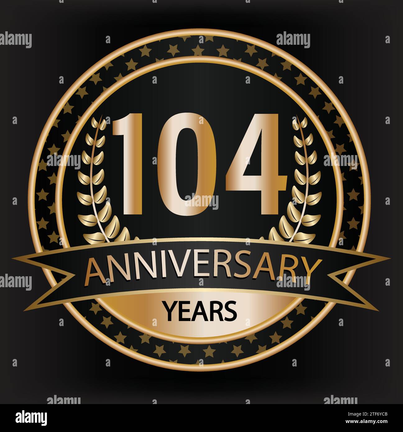 Age 104 Stock Vector Images - Alamy