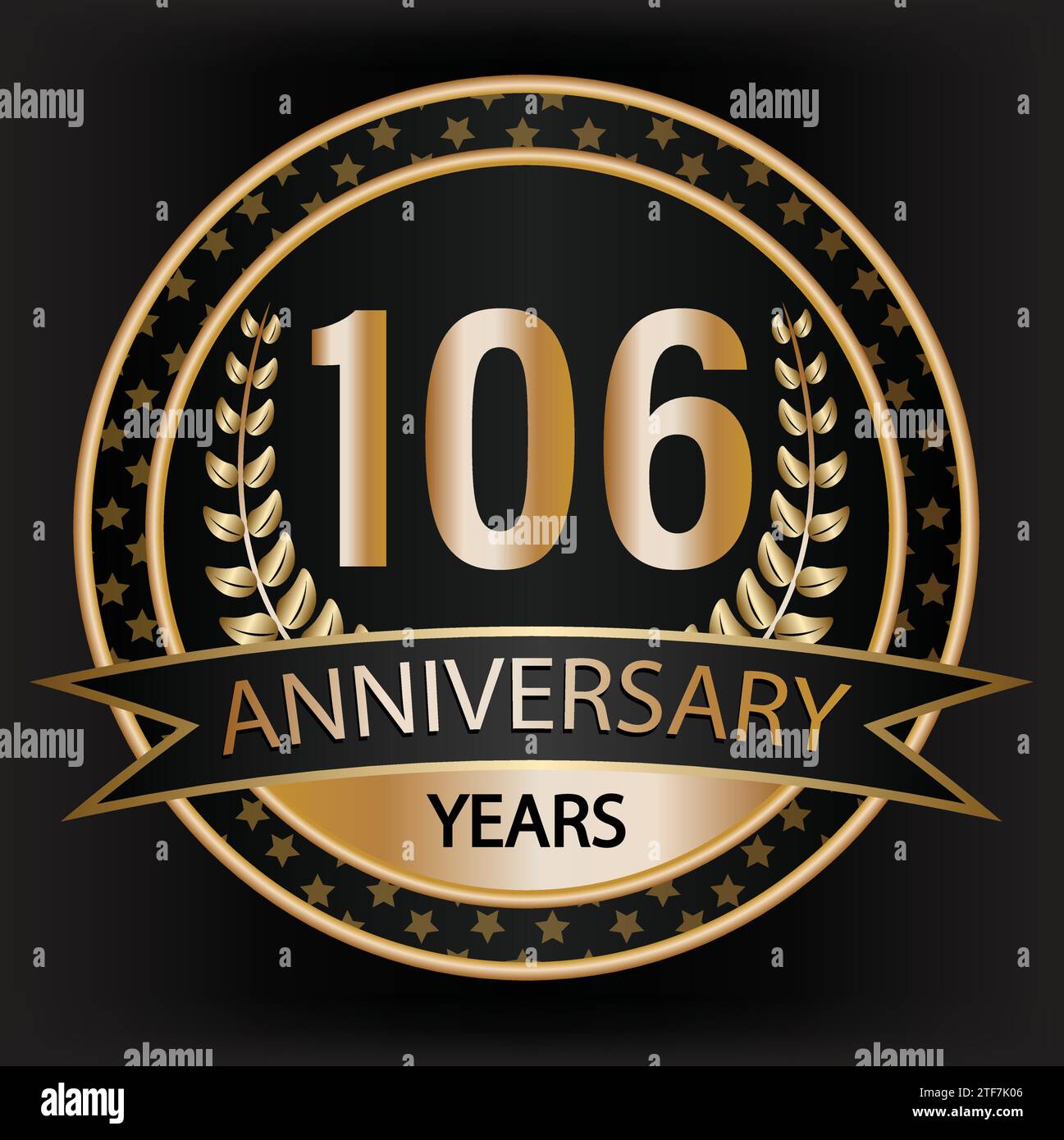 106 logo design Stock Vector Images - Alamy