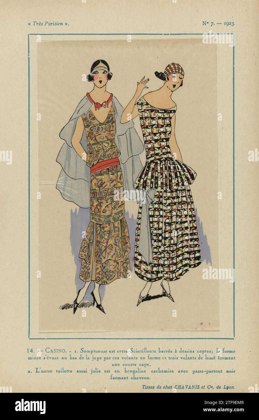 Very Parisian, 1923, no 7: 14.- Casino. / 1. Sumptuous is this ...