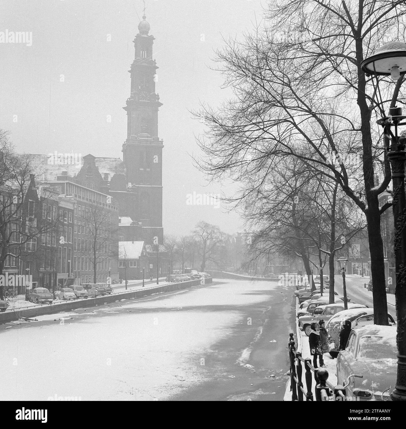 Westertoren in amsterdam Black and White Stock Photos & Images - Alamy