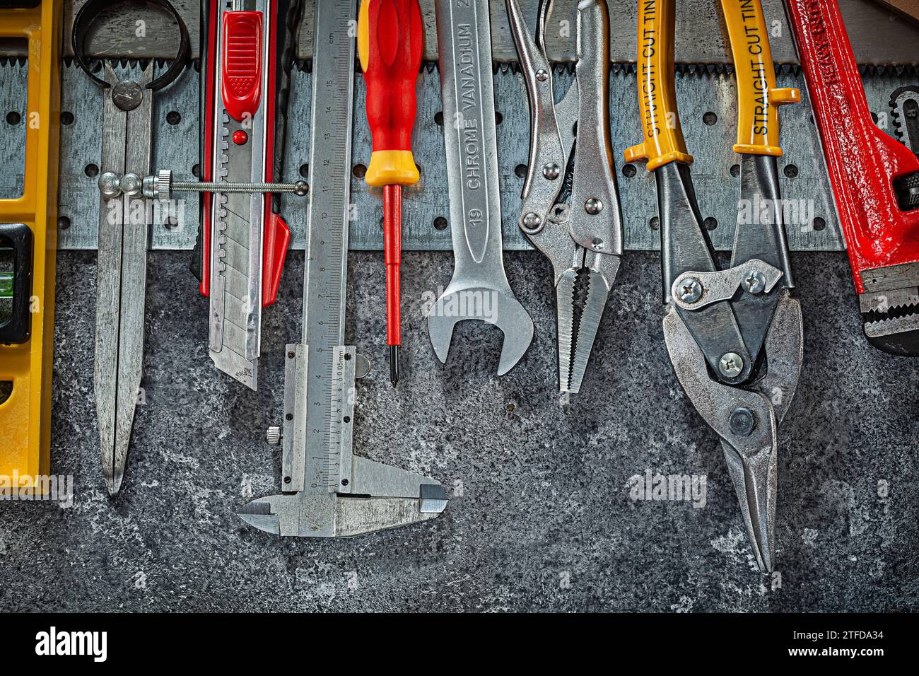 Metalic tools hi-res stock photography and images - Alamy