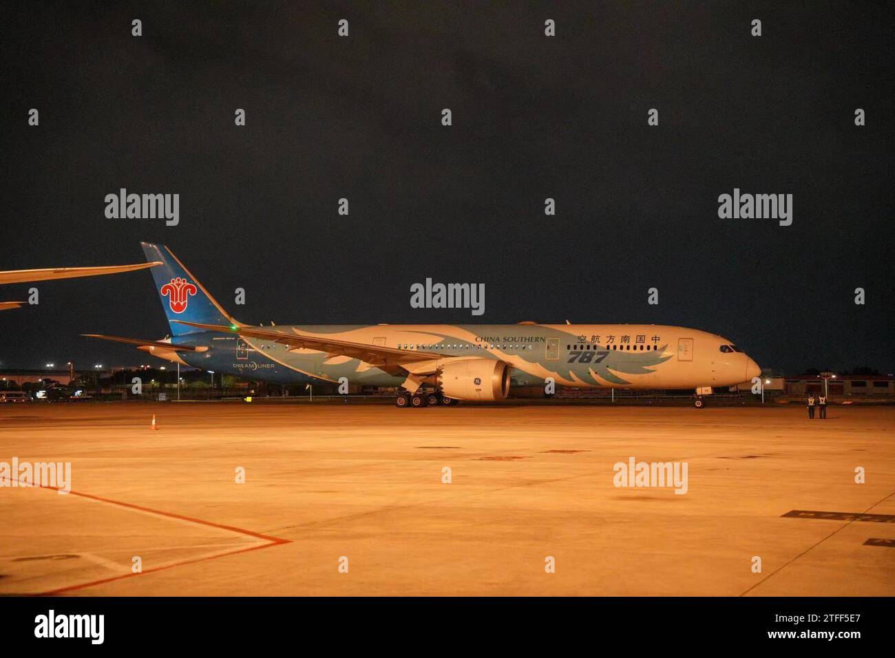 Guangzhou, China's Guangdong Province. 19th Dec, 2023. Flight CZ5055 ...