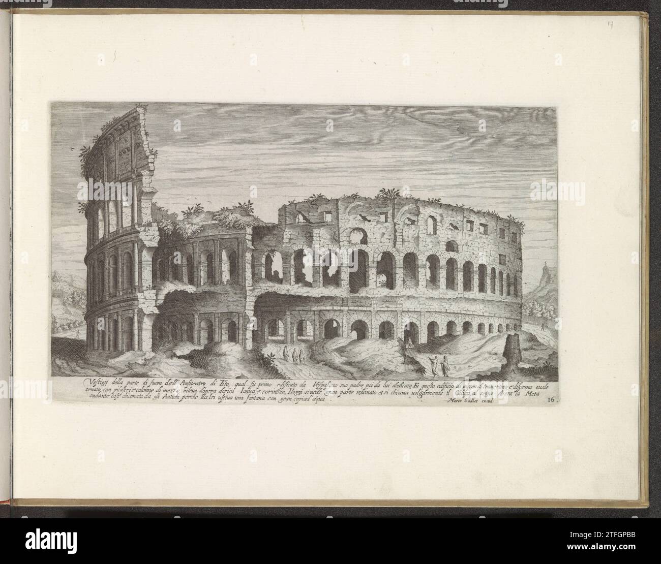 Colosseum, 1624 - 1650 View of the Colosseum, the Flavian amphitheater ...