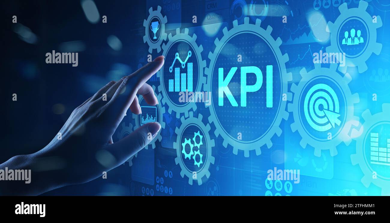 KPI - Key performance indicator. Business and industrial analysis ...