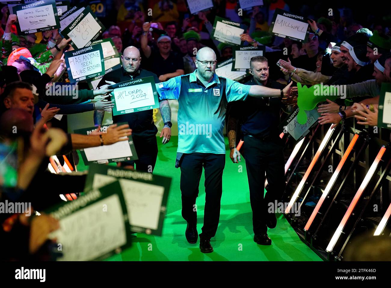 Marko Kantele walks out to play Radek Szaganski (not pictured) on day ...