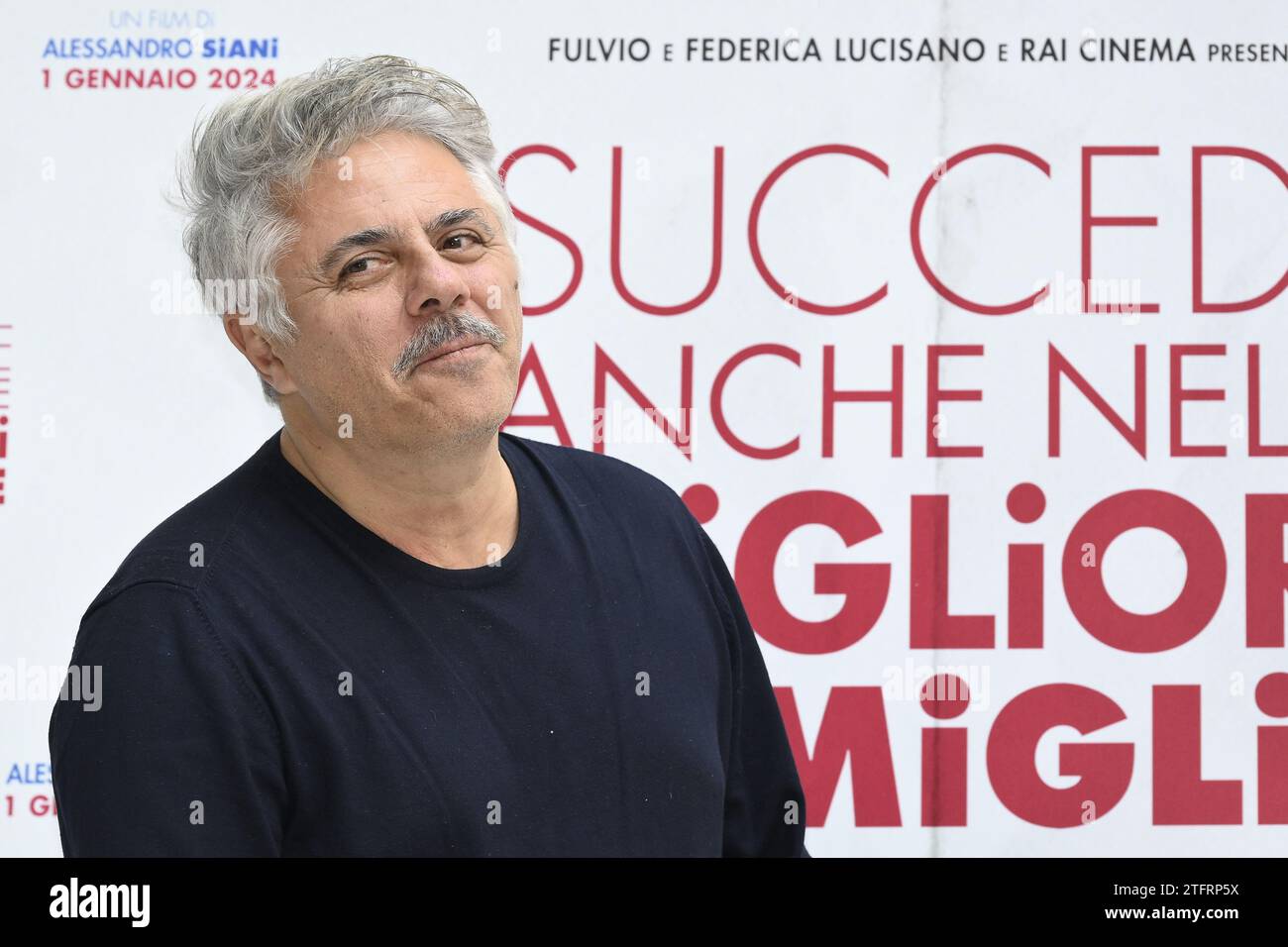 Rome, Italy. 20th Dec, 2023. Dino Abbrescia during the Photocall of the ...