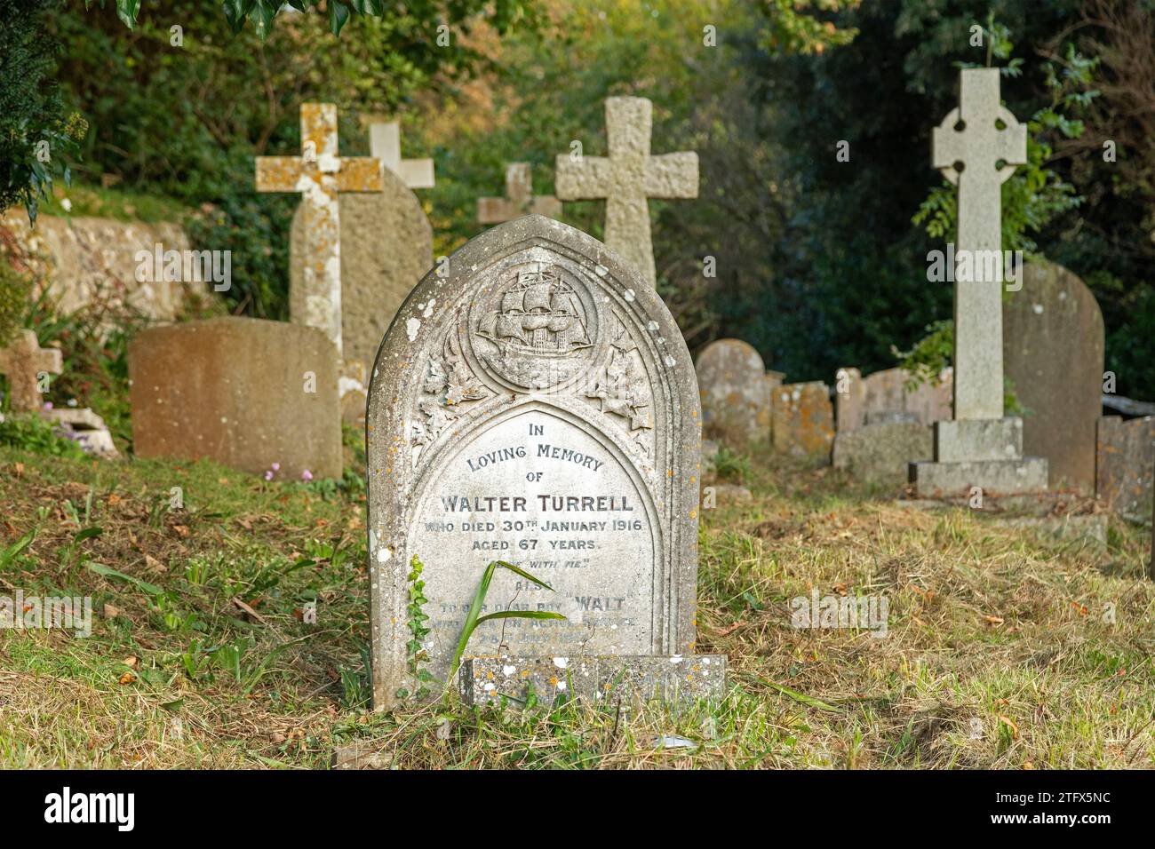 Gravestones england hi-res stock photography and images - Alamy