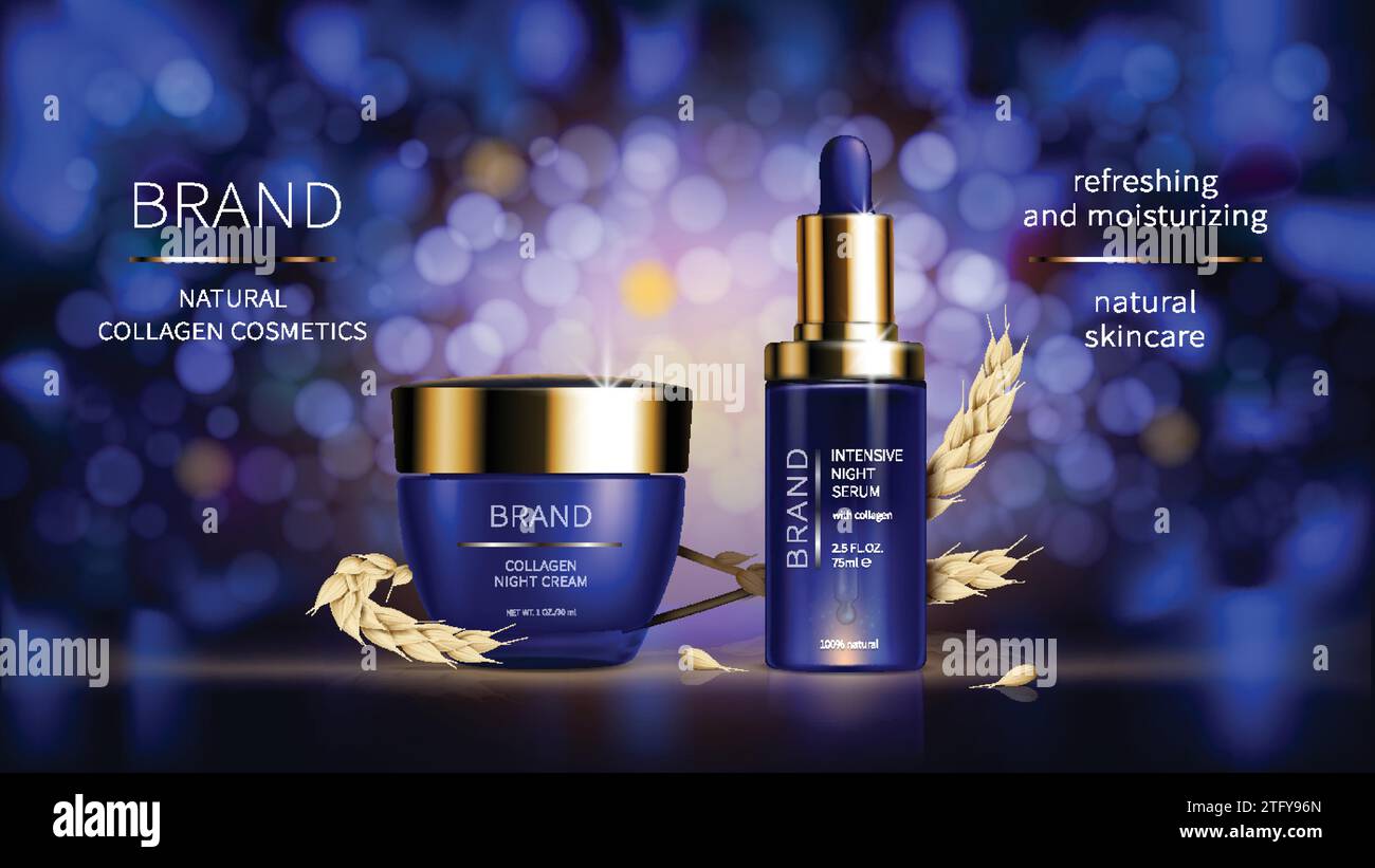 Skin product poster hi-res stock photography and images - Alamy
