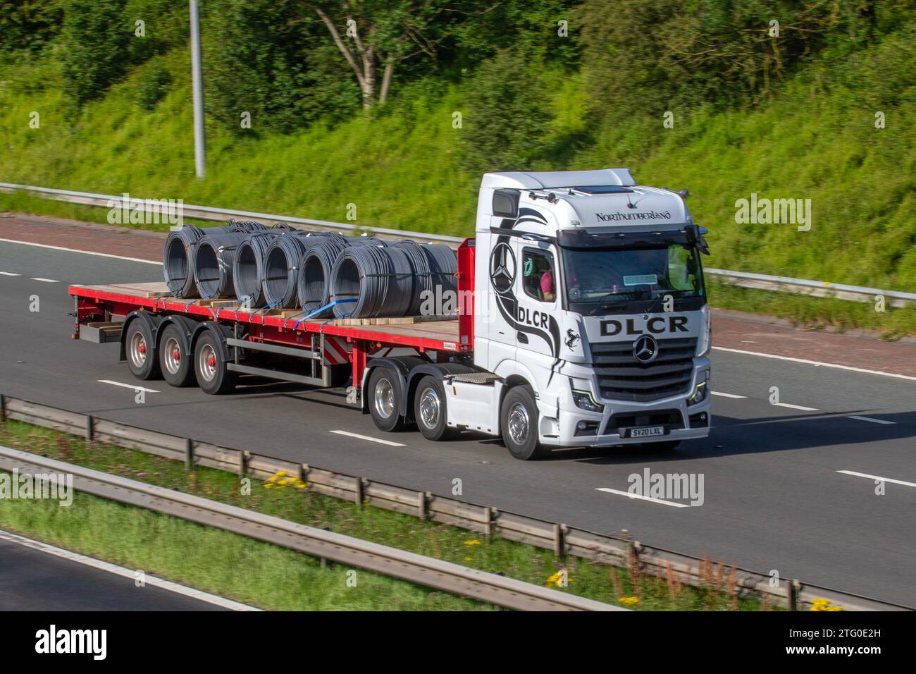 Cable drum transport hi-res stock photography and images - Alamy
