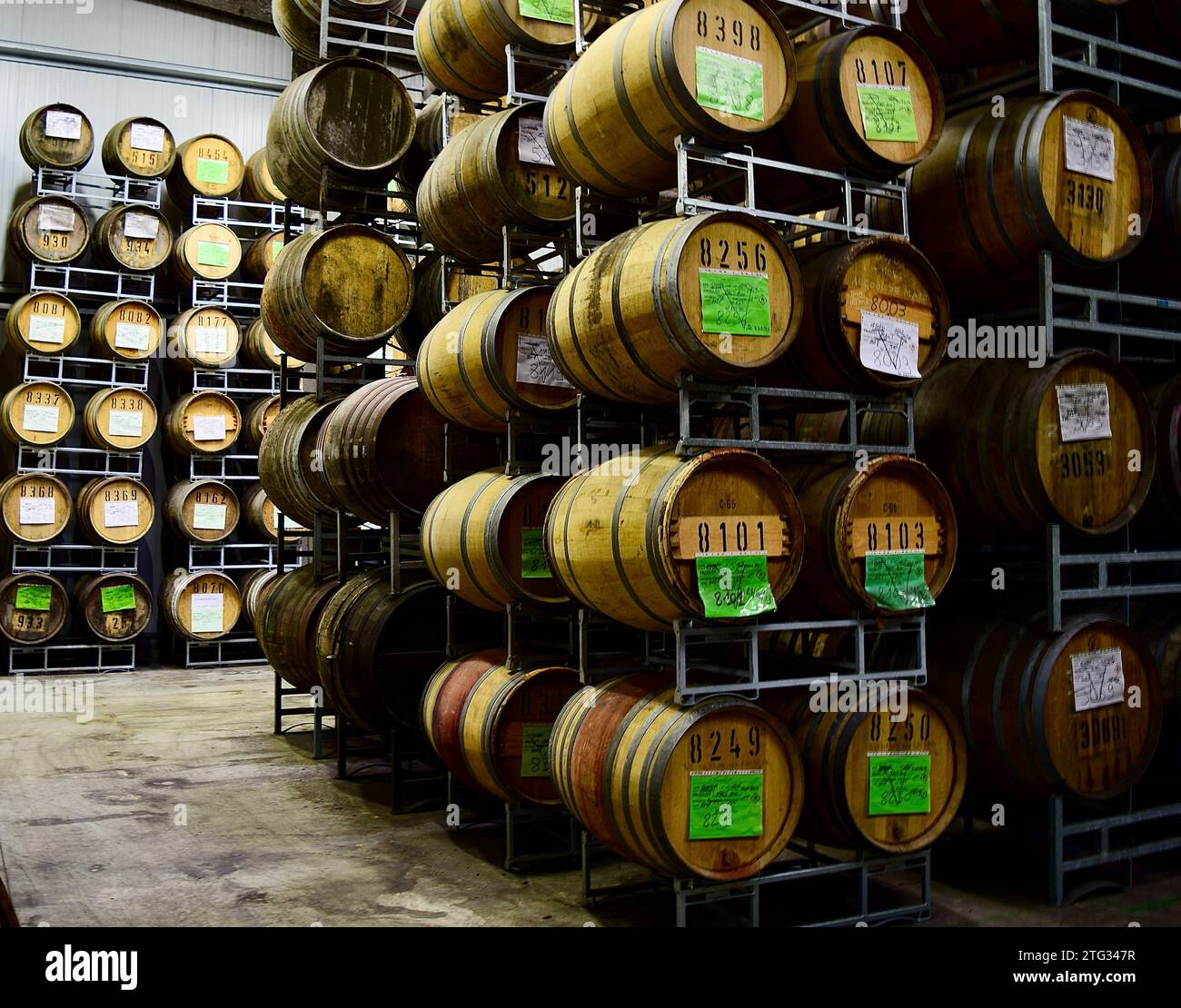 Stacked barrels hi-res stock photography and images - Alamy
