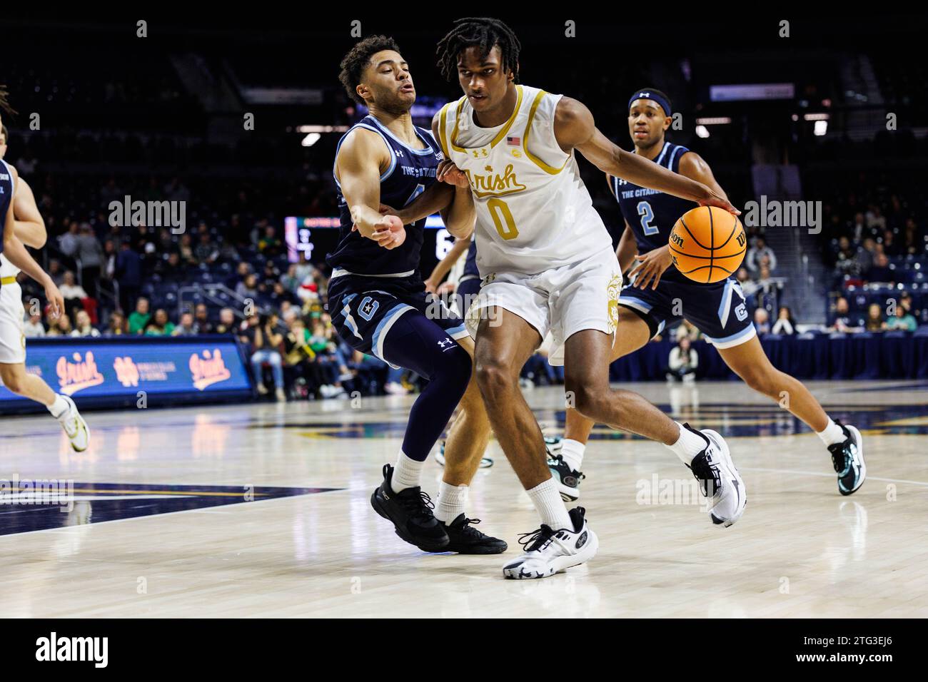 USA. 19th Dec, 2023. December 19, 2023: Notre Dame forward Carey Booth ...