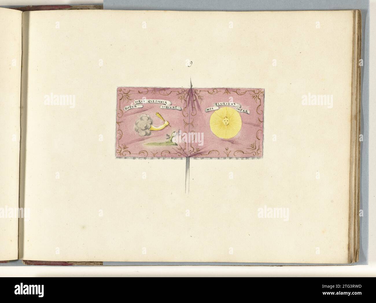 Frans Standard conquered in the Battle of Malplaquet, 1709, 1713 - 1720 ...