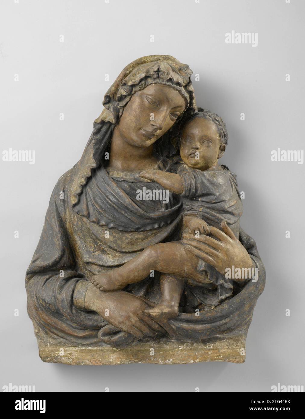 Maria with child, c. 1400 - c. 1500 Madonna in half with the Christ ...