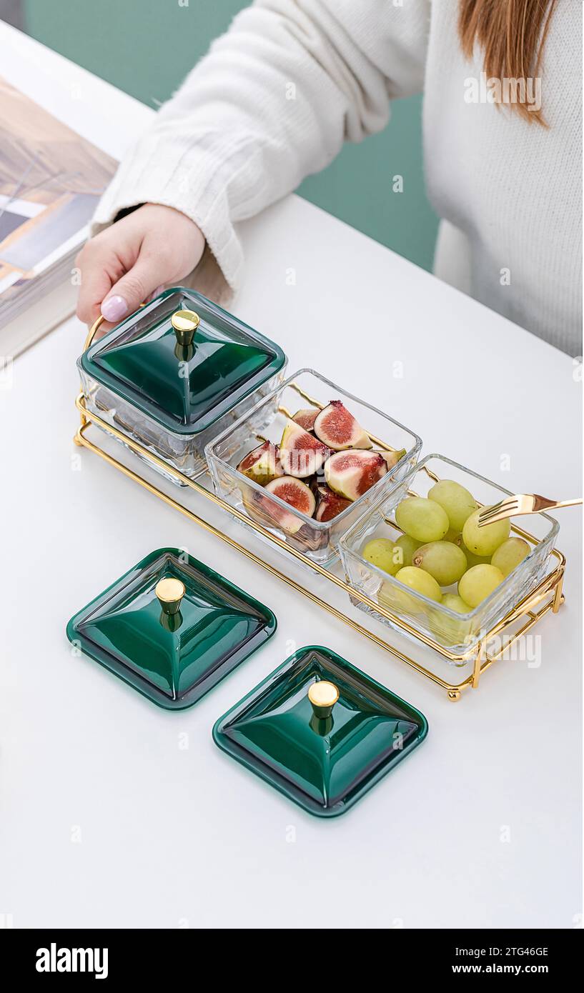 Food setup ideas hi-res stock photography and images - Alamy