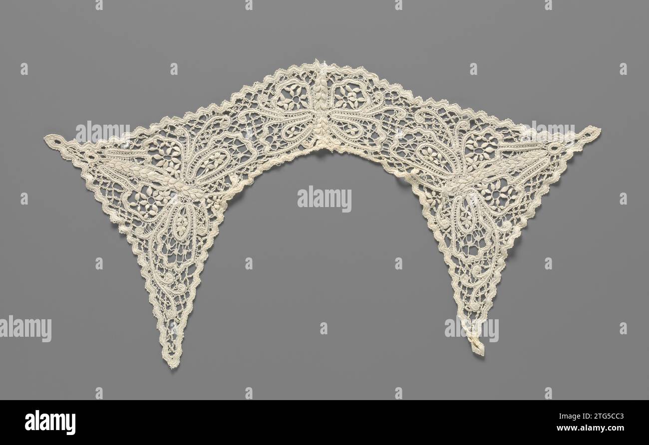 Kloskant collar with three butterflies, Alida Maria van Schaik, c. 1914 ...