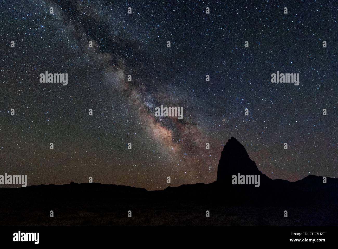 The Milky Way over the Temple of the Sun, Capitol Reef National Park ...