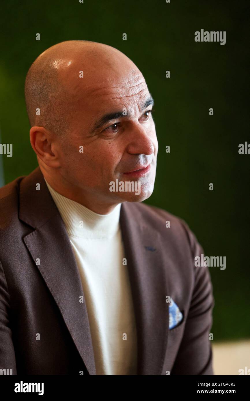 Lisbon,14/12/2023 - Portuguese National Football Coach Roberto Martinez ...