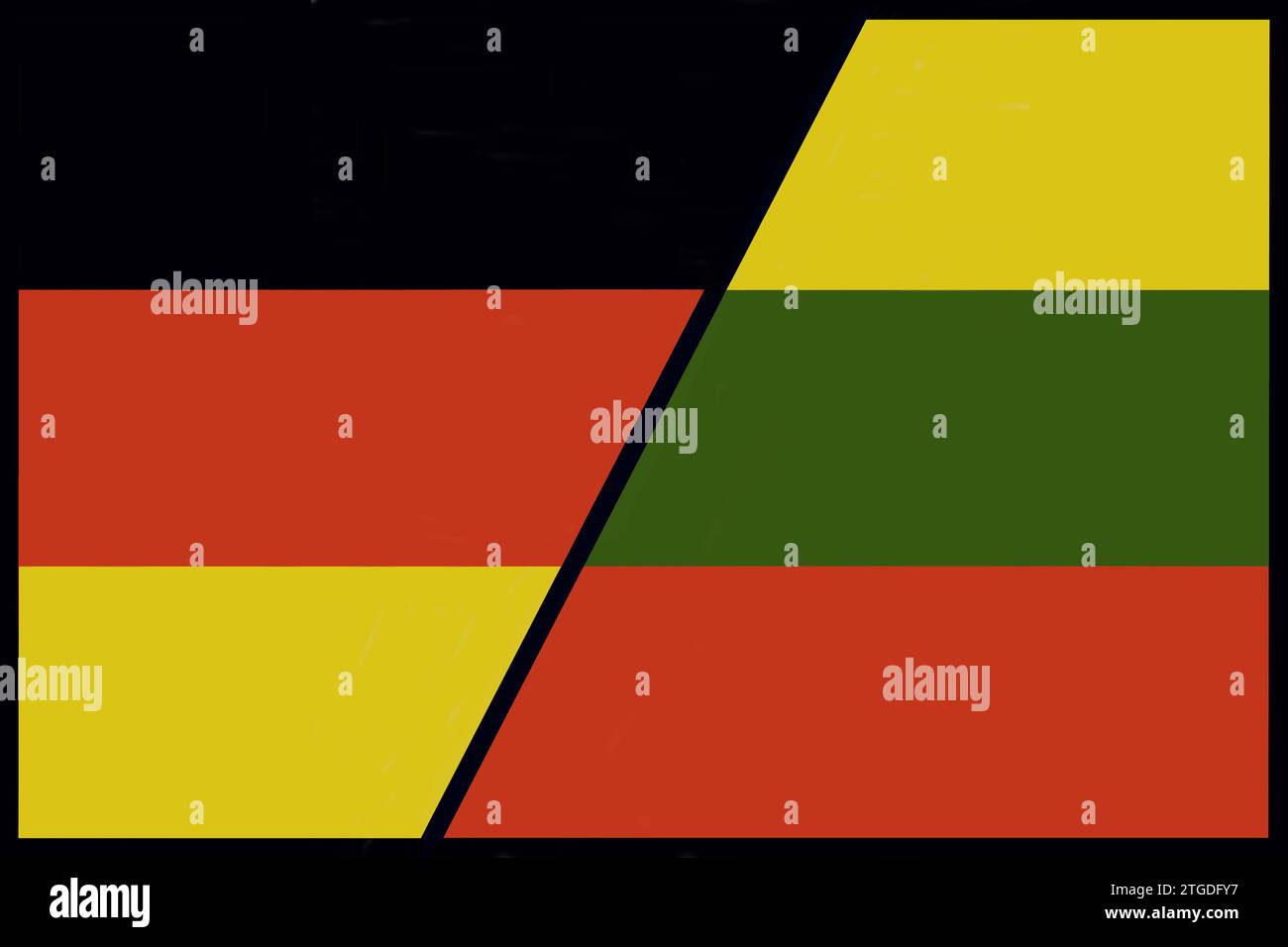 Fahnen nebeneinander hi-res stock photography and images - Alamy