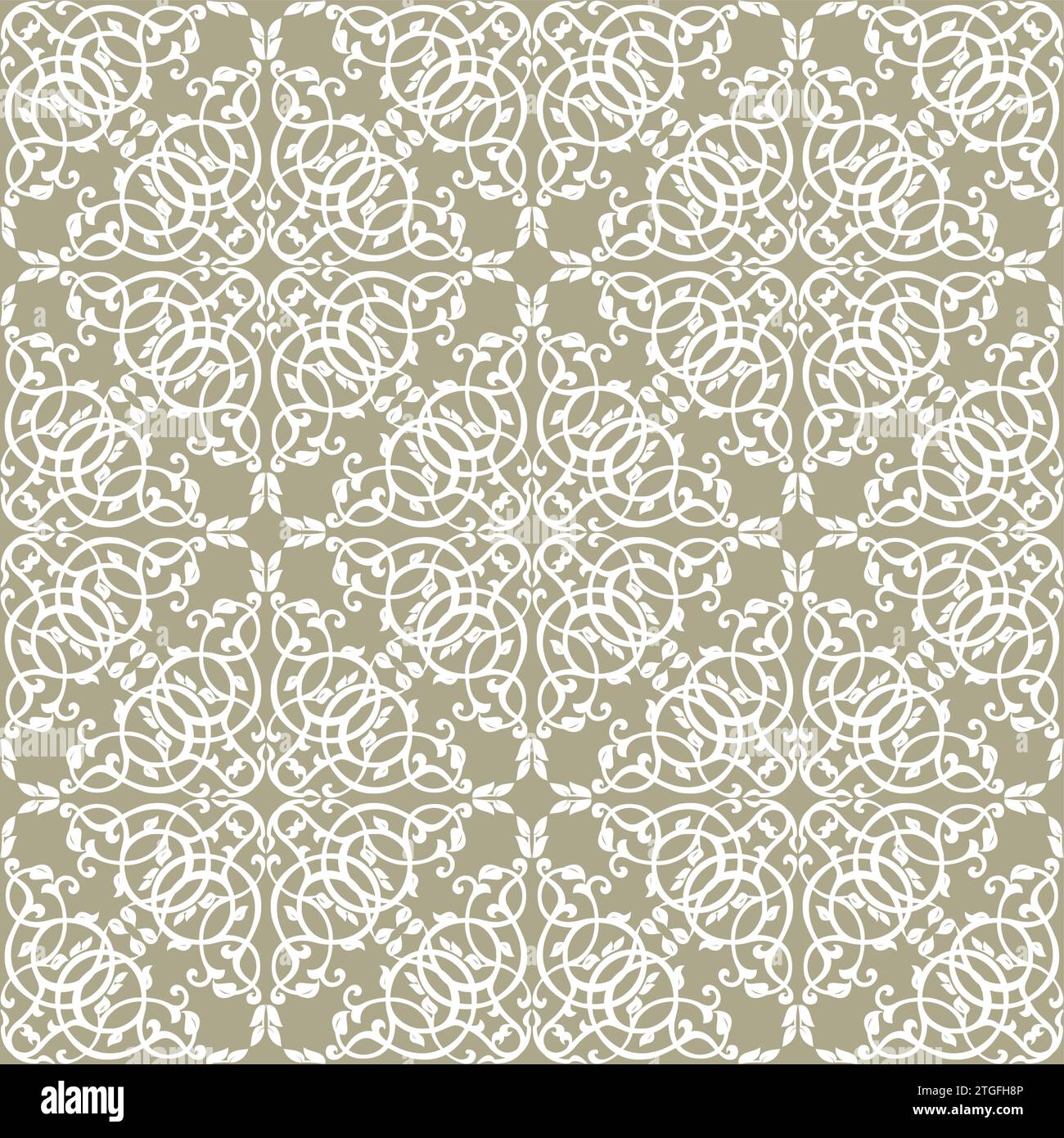 Abstract geometric pattern. Repeating seamless vector background. Beige ...