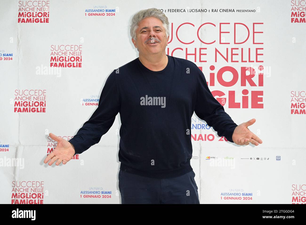 Rome, Italy. 20th Dec, 2023. Dino Abbrescia attends the photocall of ...