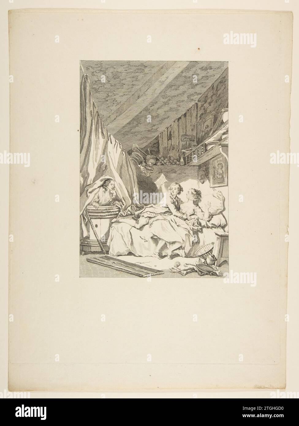 Le Savetier, from "Contes et nouvelles en vers par Jean de La Fontaine ...