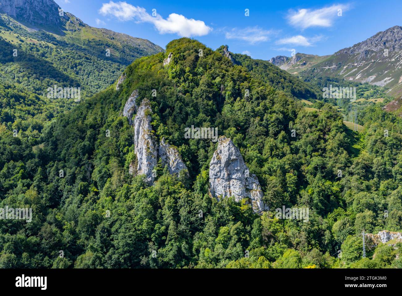 Massif of Las Ubinas between Asturias and Leon. In the Natural Parks of ...