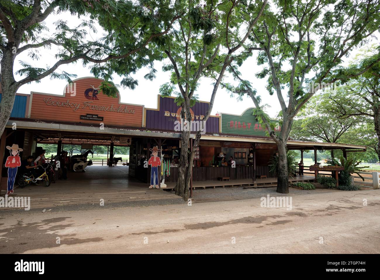Chok Chai Farm, Khao Yai, Thailand - Jun 2, 2019: Beautiful stunning ...
