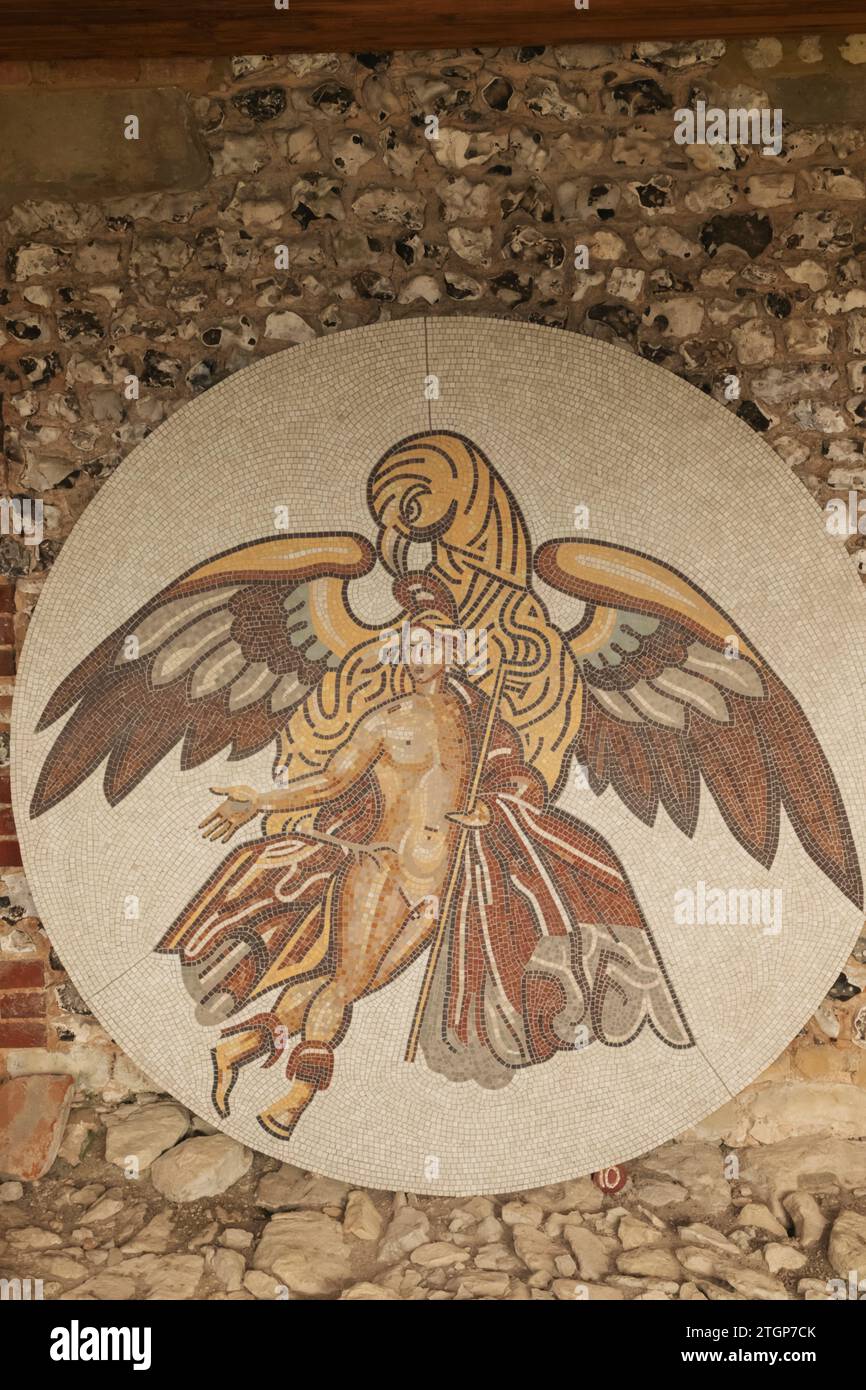 Roman mosaic depicting ganymede and eagle hi-res stock photography and images - Alamy