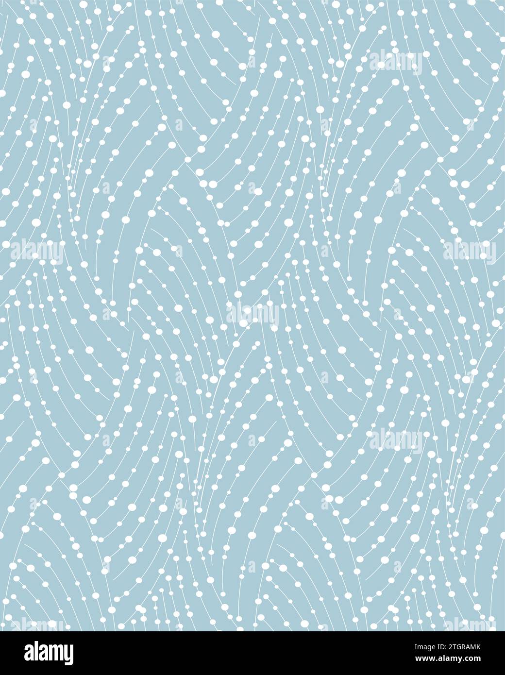 Abstract geometric pattern of the points, lines. A seamless vector ...