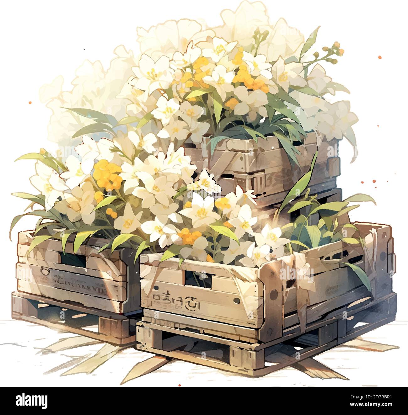 Hand piled Stock Vector Images - Alamy