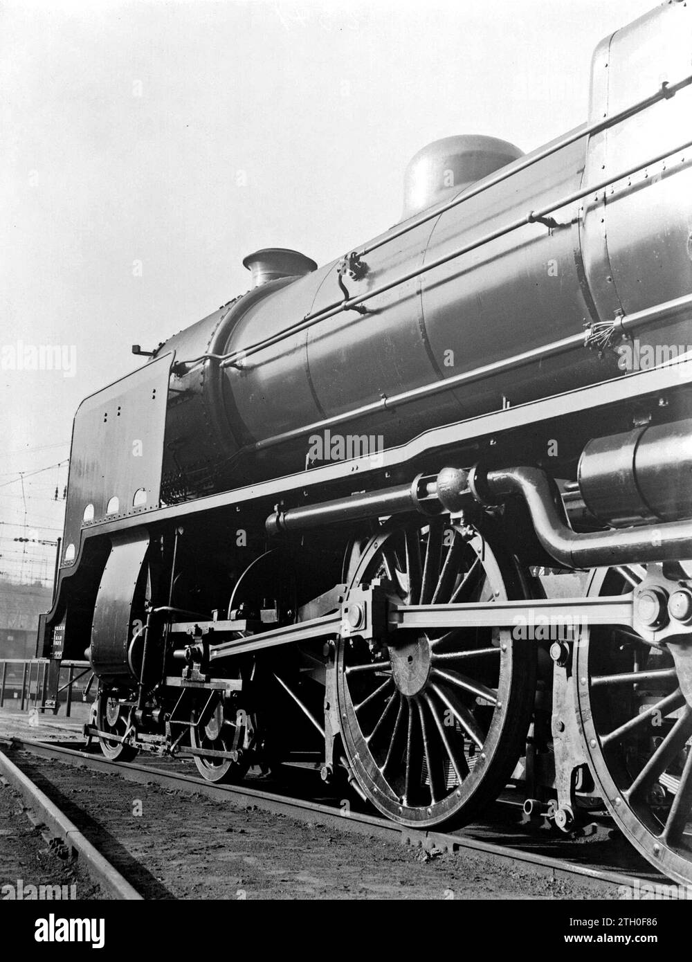 Locomotive rails Black and White Stock Photos & Images - Alamy