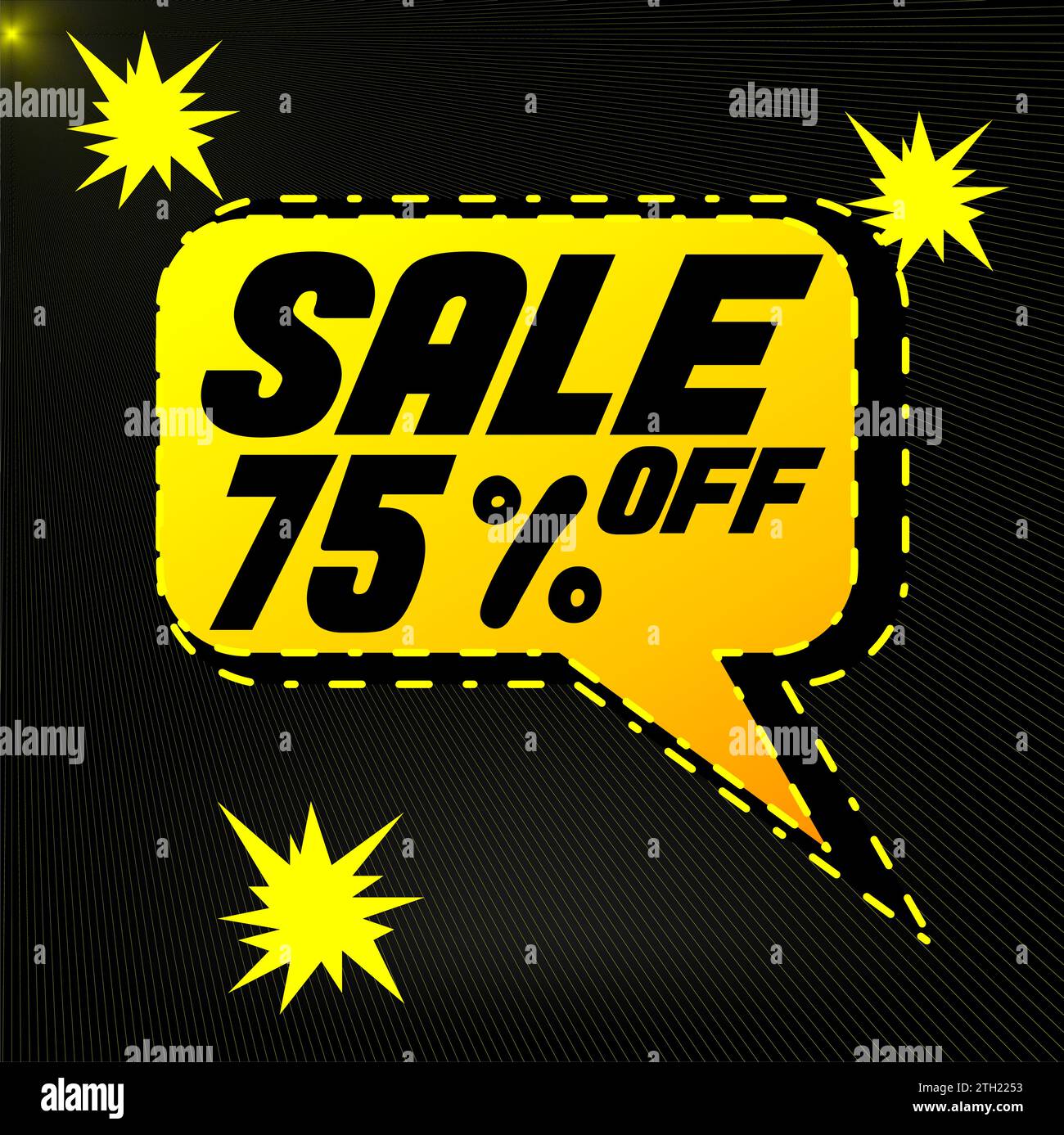 75% off discount offer Stock Vector Images - Alamy