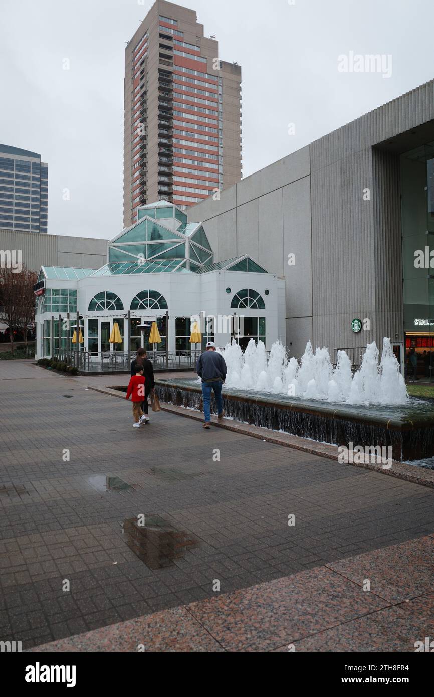 Kansas City, Missouri - December 16, 2023: Crown Center Shops in ...