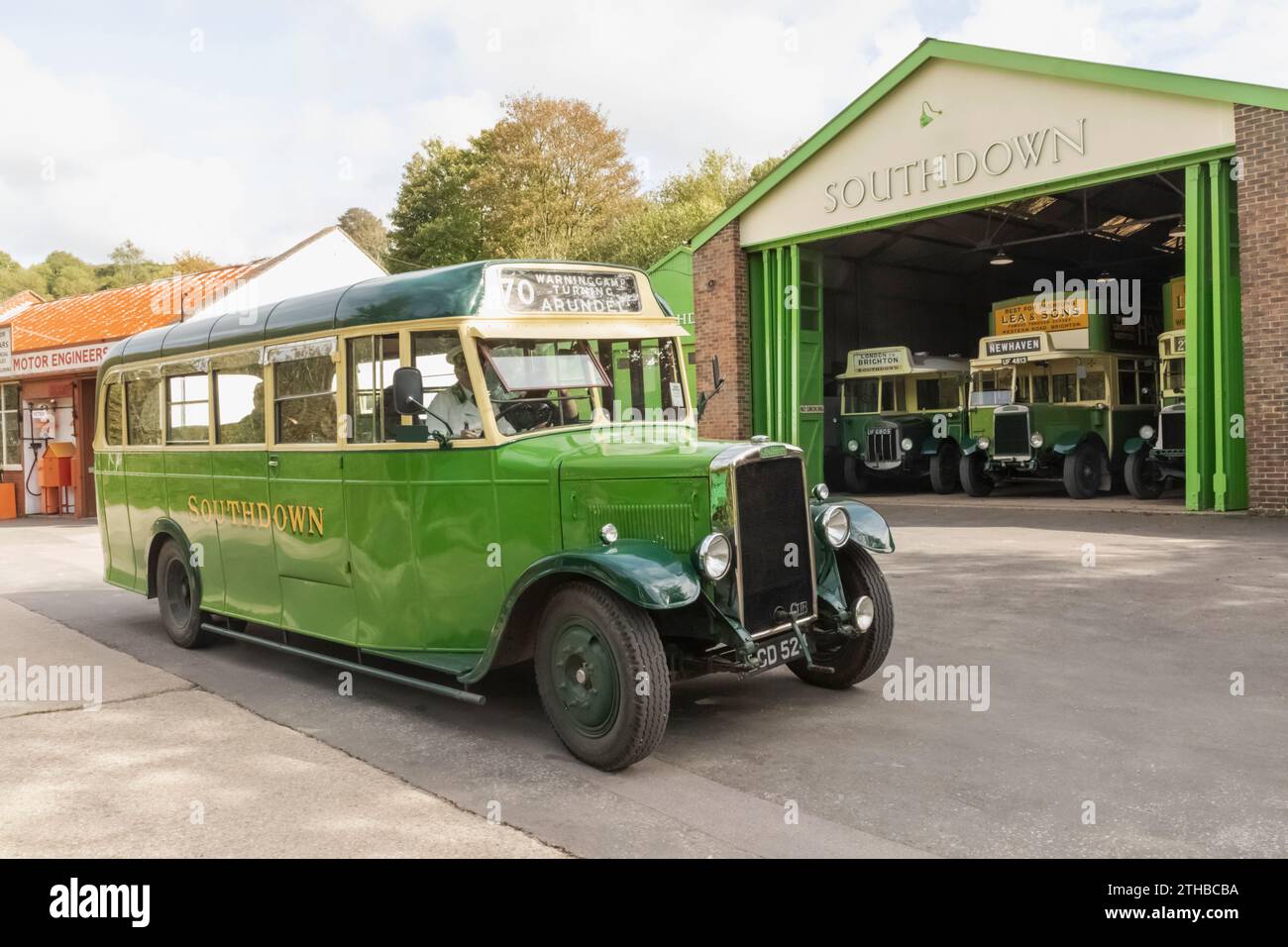 England, West Sussex, Arundel, Amberley Museum and Heritage Centre ...
