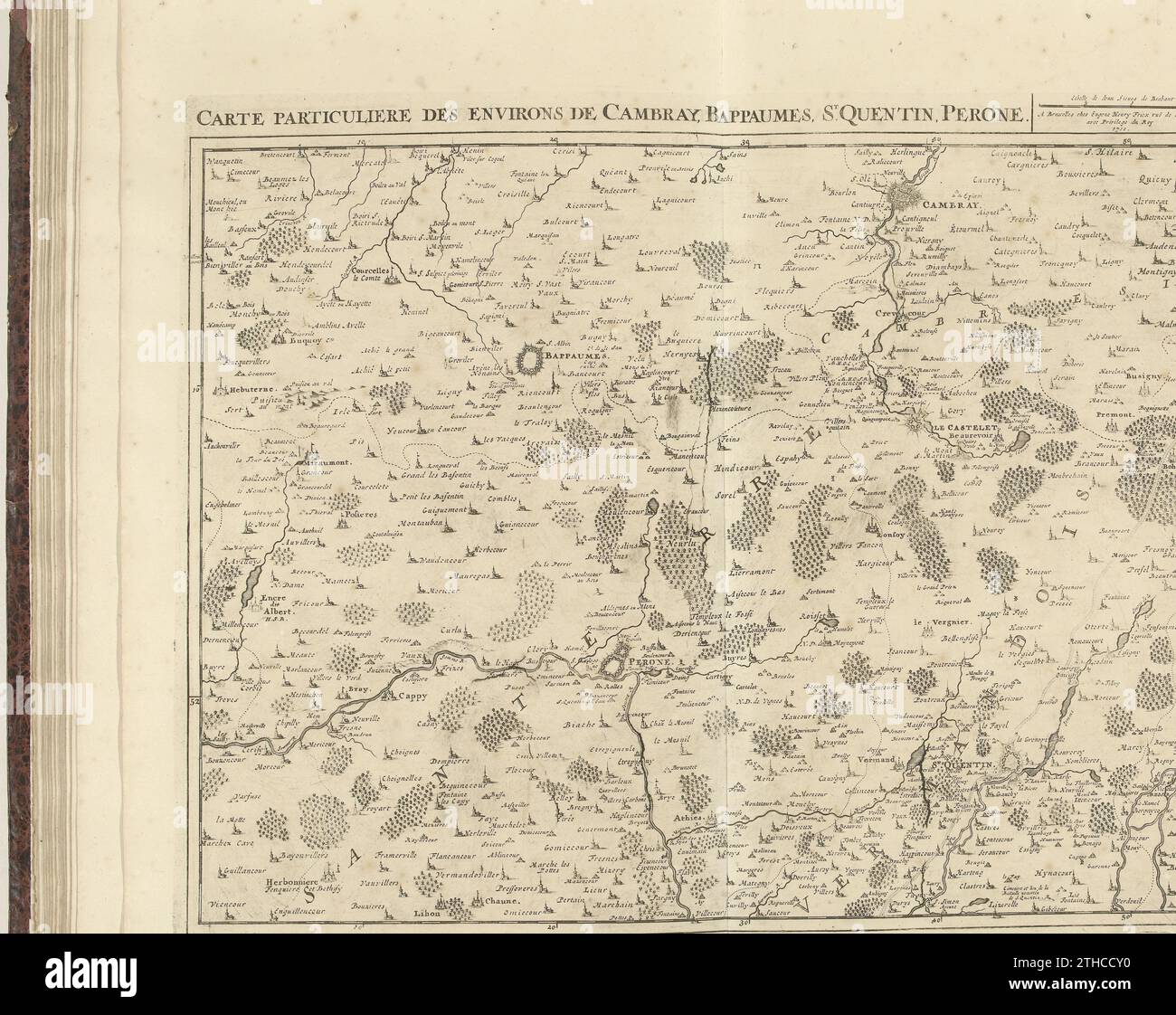 Map st quentin france hi-res stock photography and images - Alamy