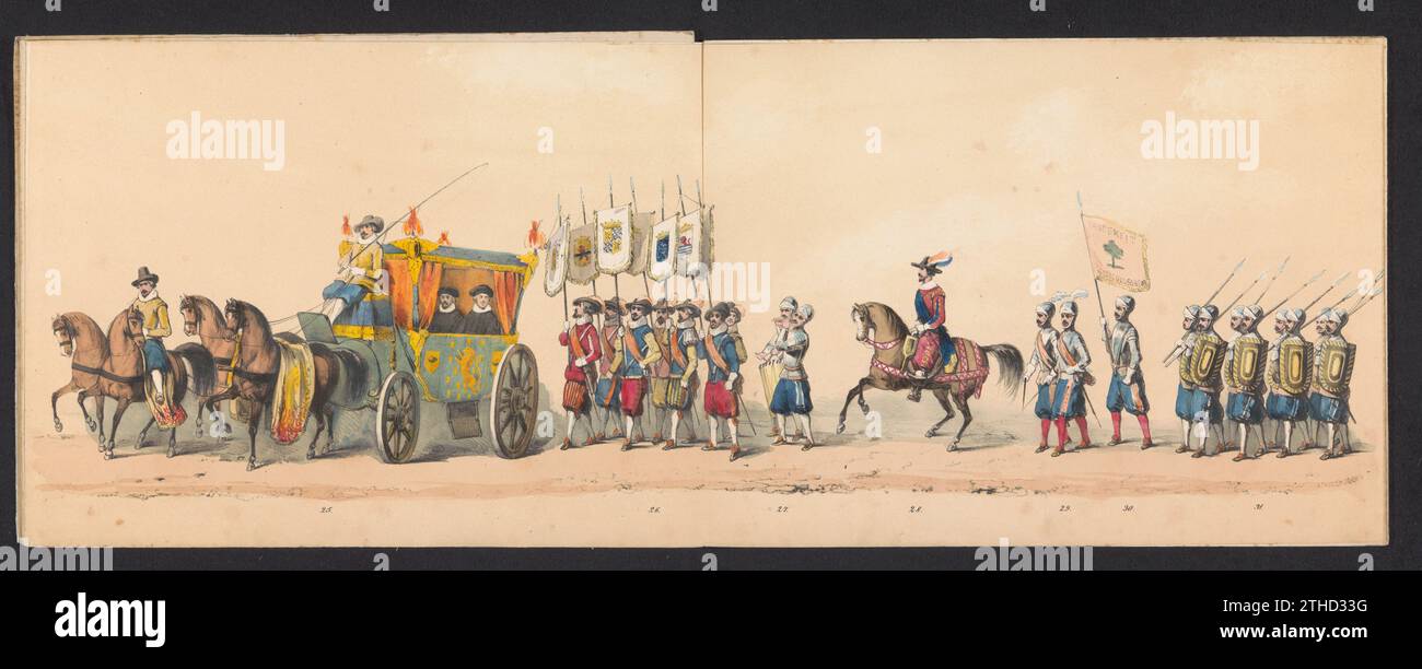 Historical parade by students from the Groningen University of Applied ...