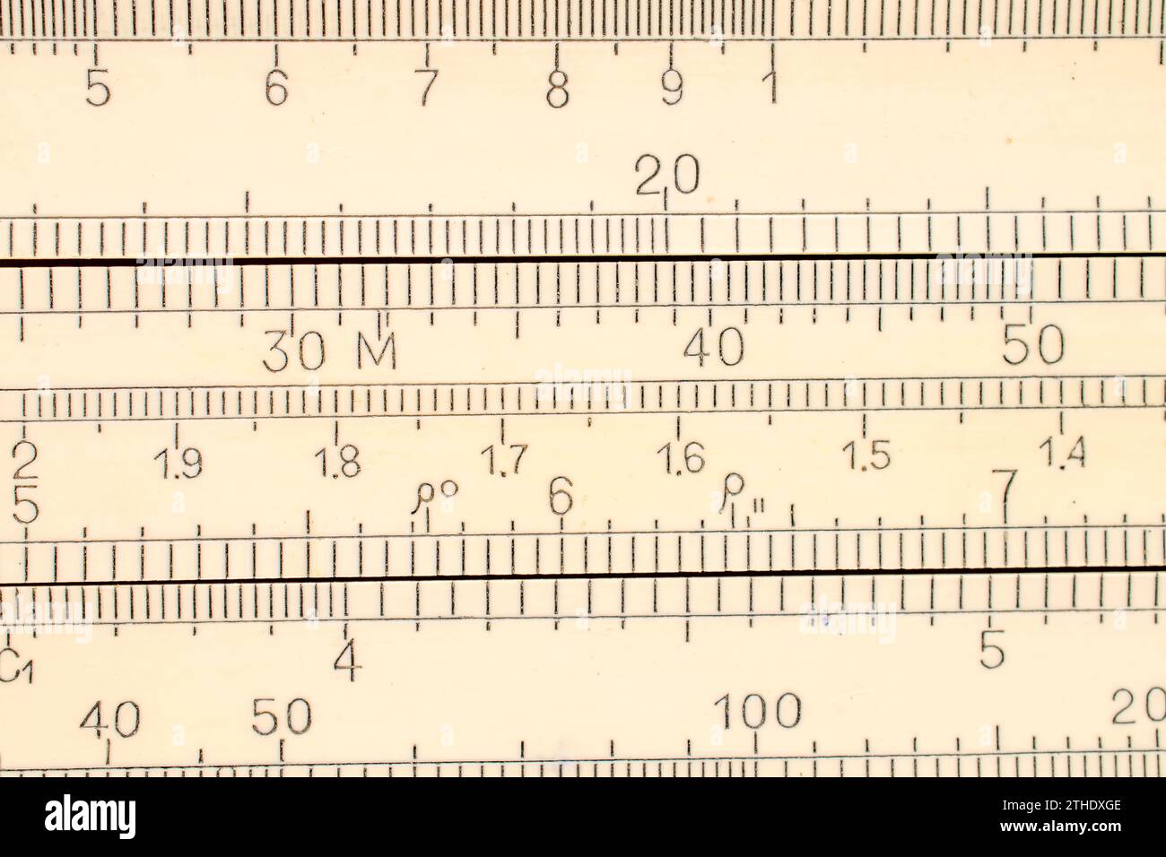 Ruler math tool hi-res stock photography and images - Alamy