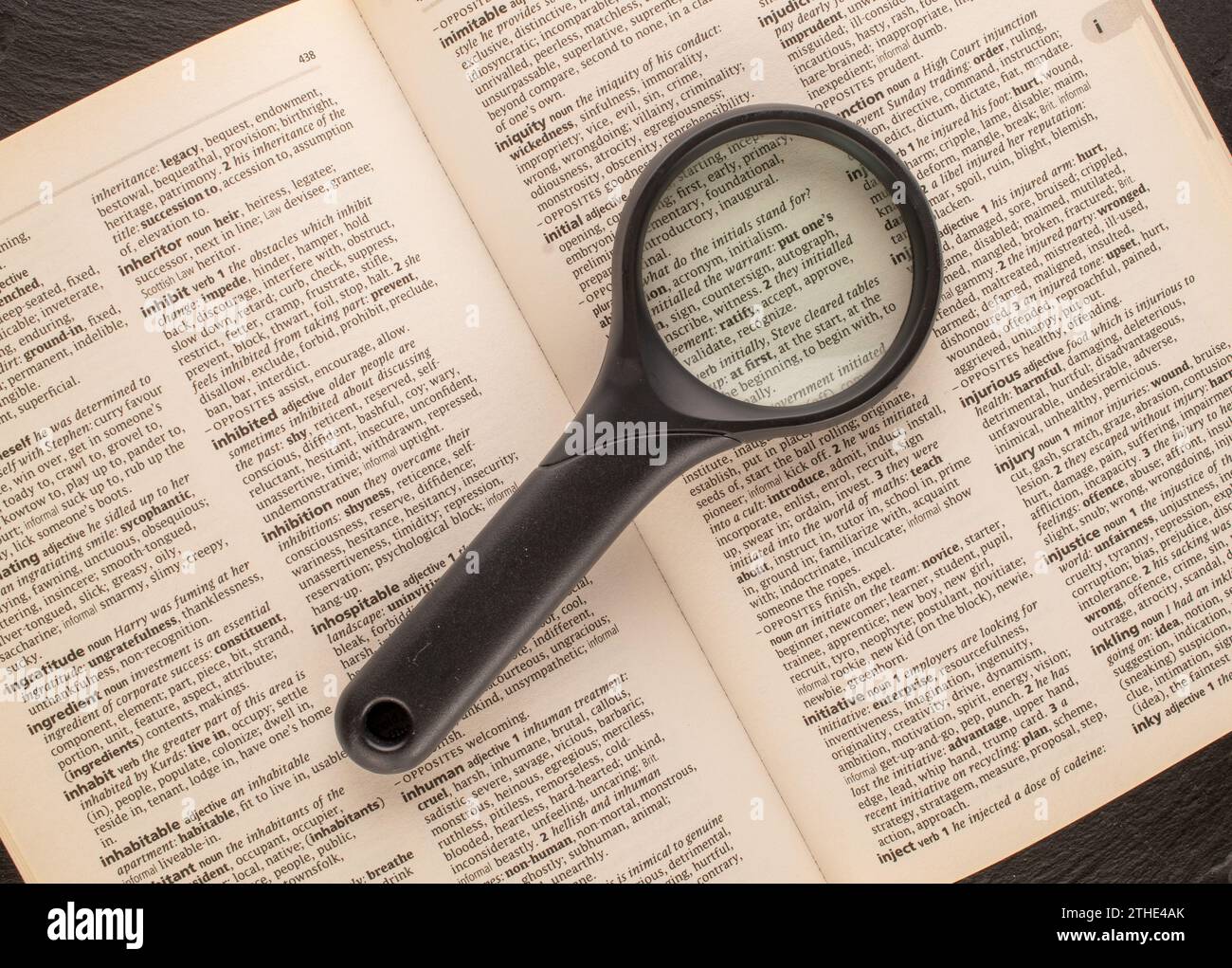 Magnifying lens hi-res stock photography and images - Alamy